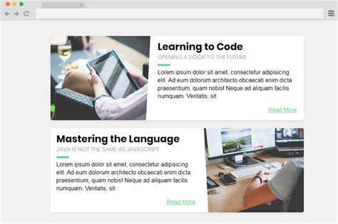 35 visually appealing css card design to engage users on your site
