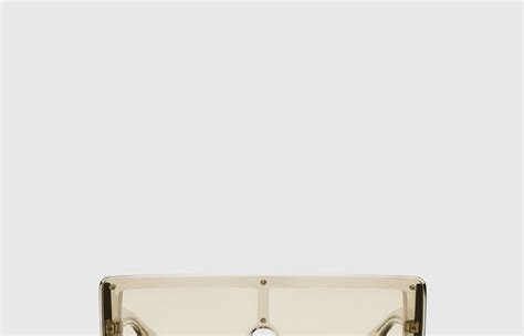 Women Translucent Beige Monochrome Translucent Square Sunglasses