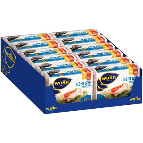Wasa Light Rye Swedish Style Crispbread 95 Oz Shipt