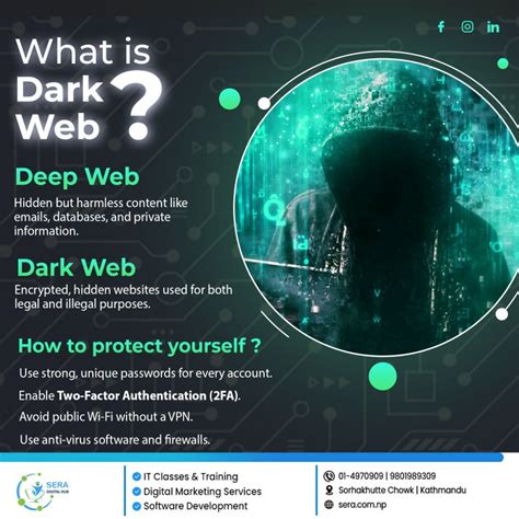 Darkweb Cybersecuritytips Digitalawareness Learn Sera Seradigitalhub Sera Digital Hub
