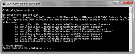 The Specified Dsn Contains An Architecture Mismatch Between The Driver