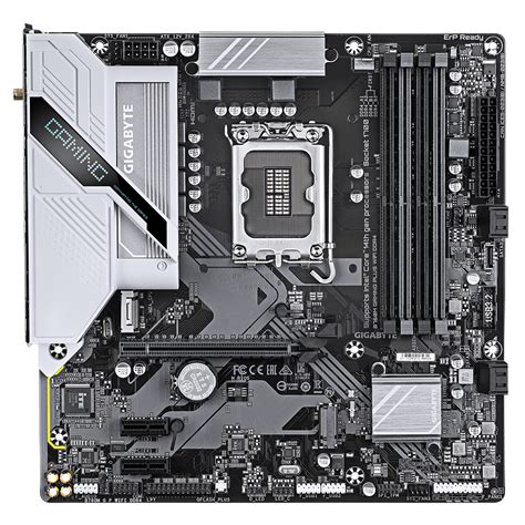 Gigabyte B760m Gaming Plus Wifi Ddr4 Lga 1700 Micro Atx Motherboard B760m G P Wifi Ddr4 Mwave