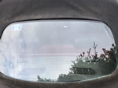 My Wifes Rear Windshield Seems To Be Separating Thoughts R Volkswagen