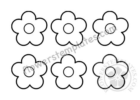 Printable Flower Patterns Flower Templates