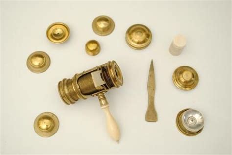 English Screw Barrel Microscope Circa 1730