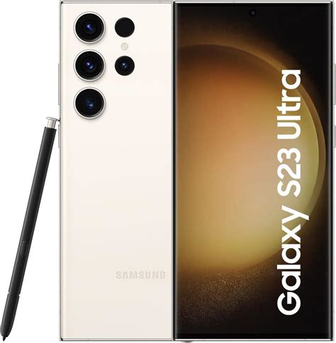 Samsung Galaxy S23 Ultra 12GB_1TB Crema Desbloqueado : Amazon.com.mx ...