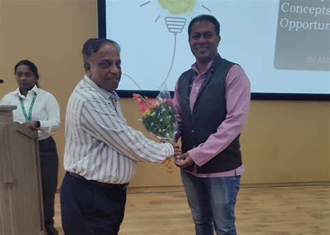 Guest Lecture Mr Ashish Kumbhar Iba Indus Business Academy