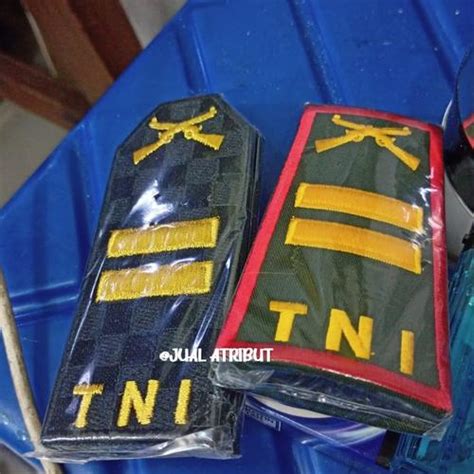 Jual Pangkat Pdh Pama Letda Lettu Kapten Inf Korps Infanteri Ad Bordir