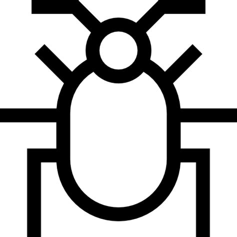Beetle Basic Straight Lineal Icon