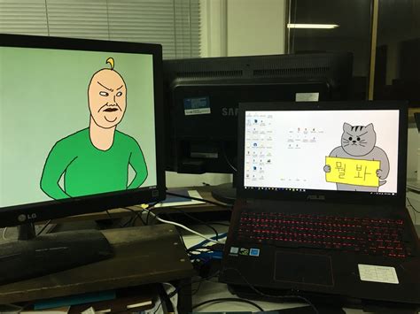 짐승친구들 컴퓨터 배경화면1280×720 짤툰