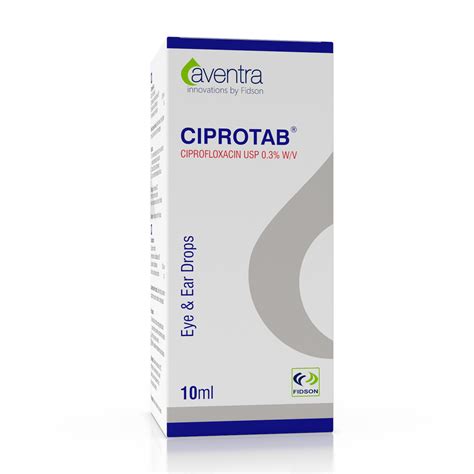 Ciprotab ® Eye Drops Fidson Healthcare Plc