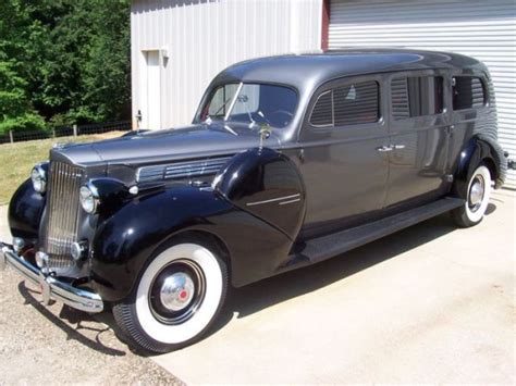 1939 Henney Packard Hearse Packard Ambulance Vintage 1941 Packard