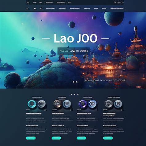 Landing Ui Pictures