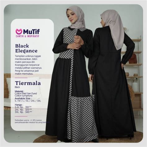 Jual Gamis Mutif Tiermala Shopee Indonesia