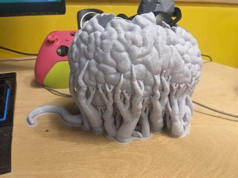 Succulent Devourer Intellect Devourer Planter 3d Printer Model Download Free Stl File