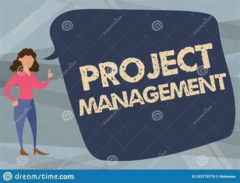 Text Sign Showing Project Management Business Showcase Application Process Skills To Achieve