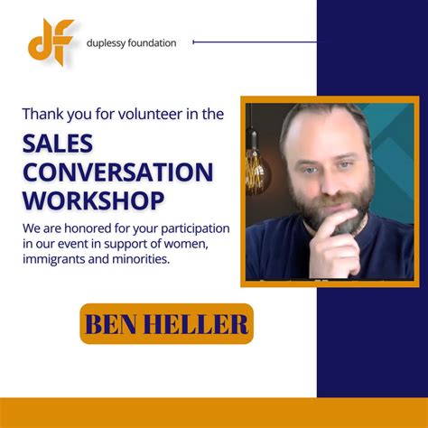 Duplessy Foundation Posted On Linkedin