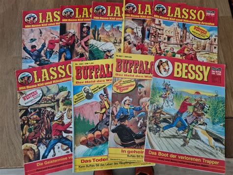 Buffalo Bill Bessy Lasso Comic Hefte Bastei Zustand 12 Eur 960