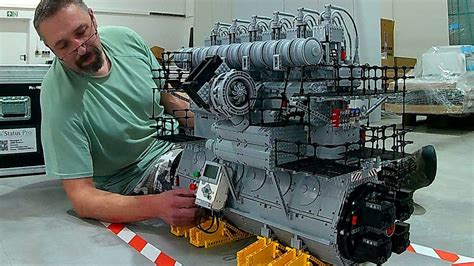 Massive Lego Technic Diesel Engines Put Your Builds To Shame
