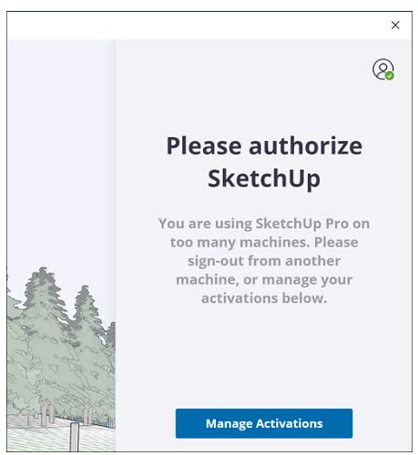 Please Authorize SketchUp Error Message Feature Requests SketchUp Community