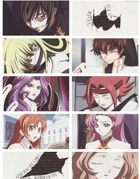 Code Geass Code Geass Coding Anime