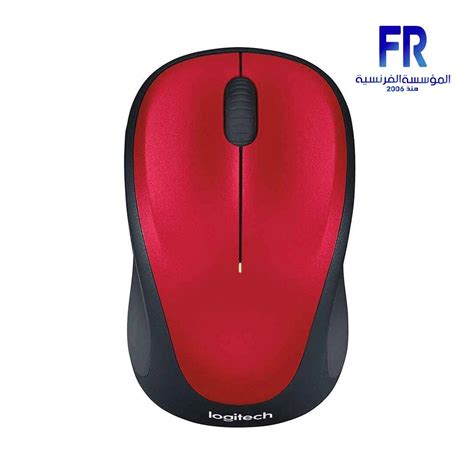 Logitech M Red Wireless Mouse Alfrensia