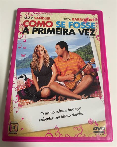 Dvd Como Se Fosse A Primeira Vez Filme E S Rie Dvd Nunca Usado Enjoei