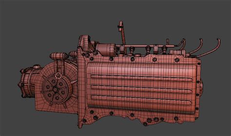 Engine Modeling Works In Progress Blender Artists Community