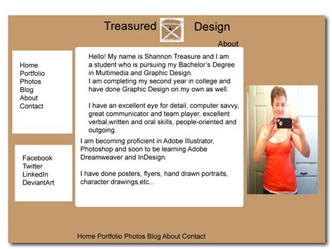 Mock About Web Page By STreasureGraphicArts On DeviantArt