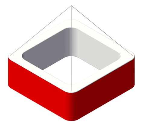 Dimensional Round Corner Square Tectonics Dimensional Round Corner Square Tectonics