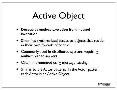 Active Object Design Pattern Pdf