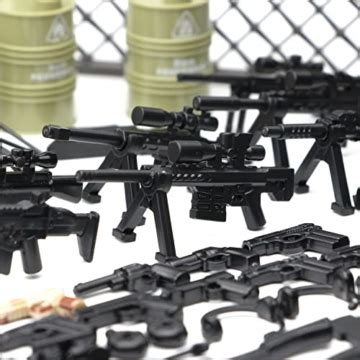 Feleph Militär Waffen Set Spielzeug Paket Modern Armee Baustein Für