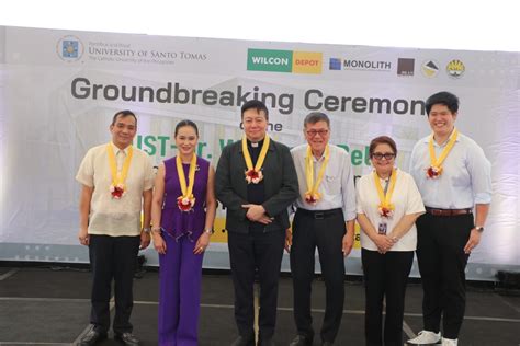 Ust Sta Rosa Breaks Ground On New Research Institute Named After