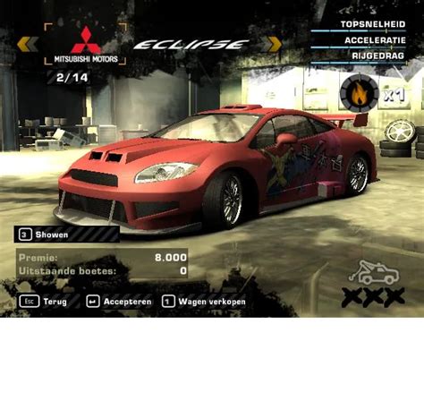 Mitsubishi Eclipse Gt 2006 By Adam Carter Need For Speed Most