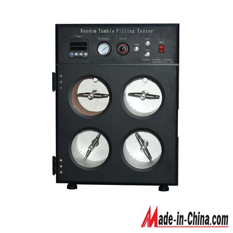 Textile Pilling Testing Machine Fabric Random Tumble Pilling Tester