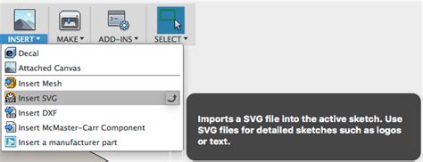 How To Insert And Engrave An SVG Files In Autodesk Fusion