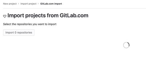Import Repo From To Self Hosted Do Not List Repos How To Use Gitlab Gitlab Forum