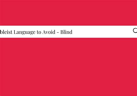 Ableist Language To Avoid And Acceptable Alternatives “cripple” Edition