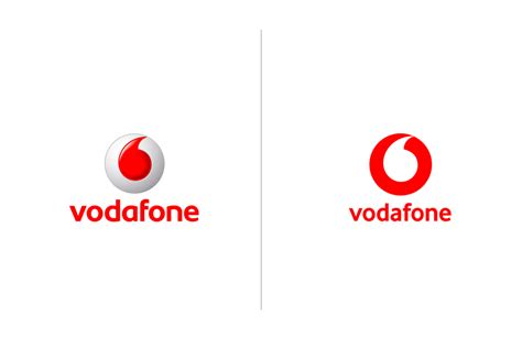 Vodafone Adota Flat Design Em Novo Logotipo Design Conceitual