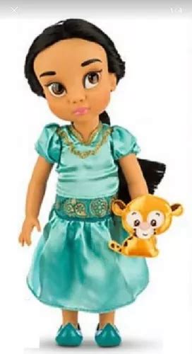 Boneca Jasmine Animators De Aladdin Original Disney Usada