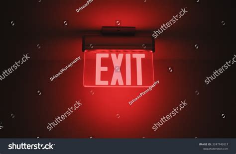 Fire Extinguisher Signs Emergency Lights Exit Stock Photo 2247742017 Shutterstock