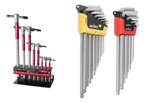 Powerbuilt 8 Pc Sae T Handle Hex Allen Key Wrench Set W Spe Meses Sin Interés