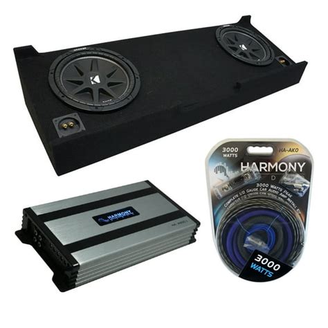 Harmony Accessory Master Dodge Ram Mega Cab Sub Box Dual 10 Kicker