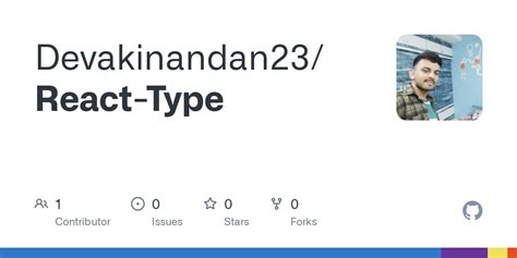 Github Devakinandan23react Type