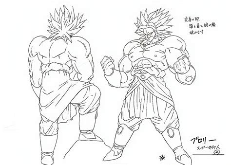 Model Sheets Broly Unrestrained Legendary Ssj By Takerfan2013 On Deviantart