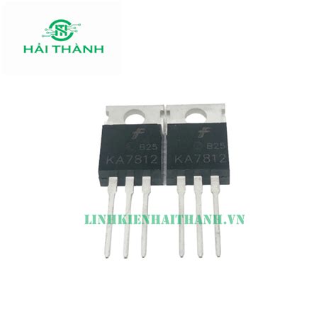 Ic NguỒn Ka7812 To 220 1a 12v