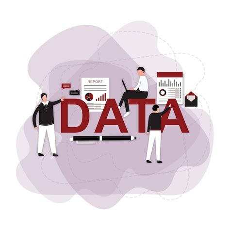 Concepto De Datos Vector Premium