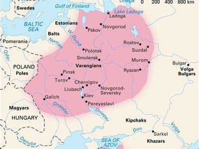 Kievan Rus Medieval State Europe Culture And Religion Britannica