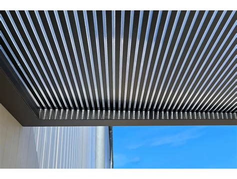 Aluminium 3d Line Metal Canopy Bespoke Colour Brise Soleil Front D