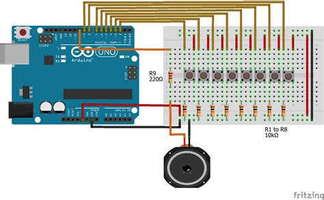 Simple Arduino Music Keyboard Simple Diy Electronic Music Projects